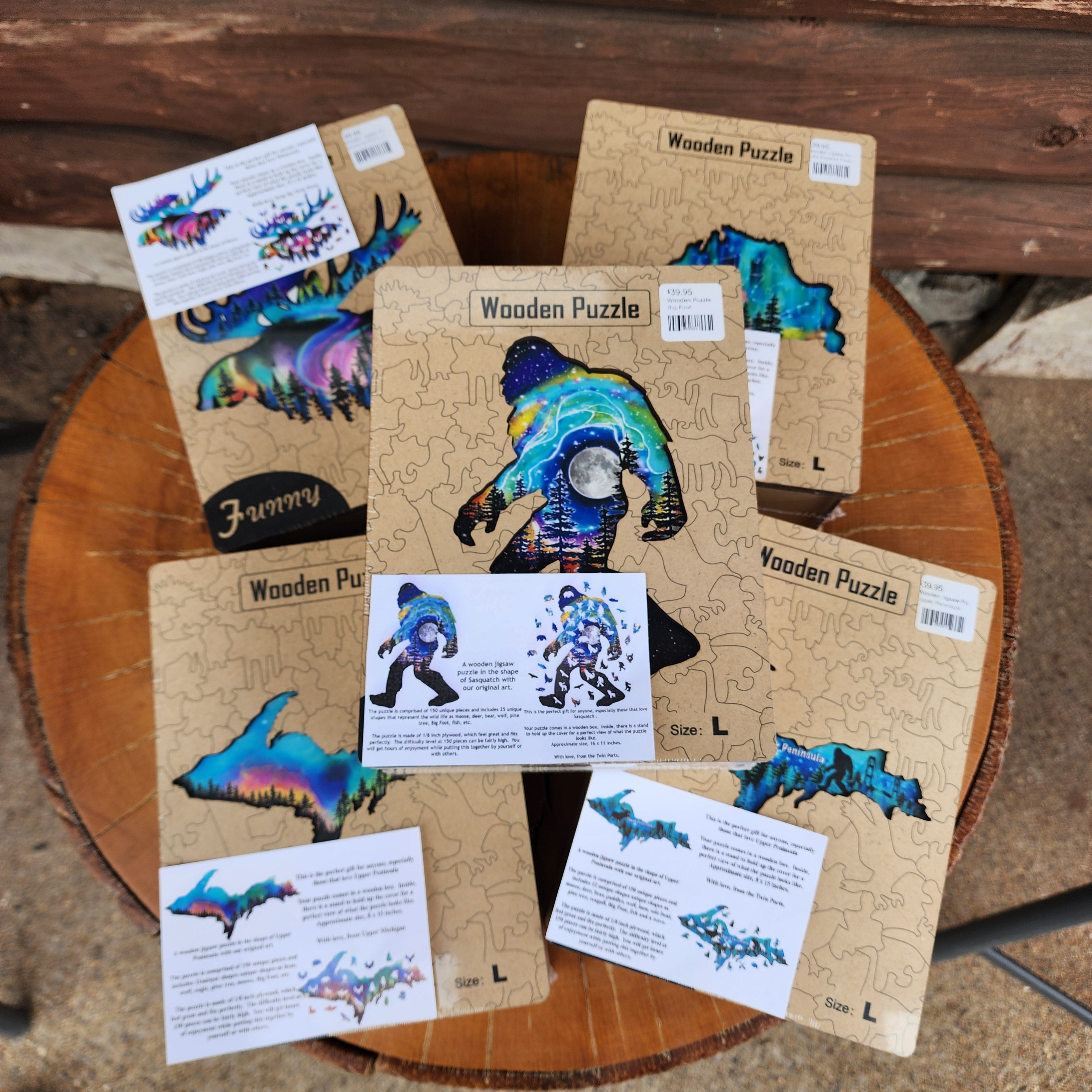 Wooden Jigsaw Puzzle | Michigan Made