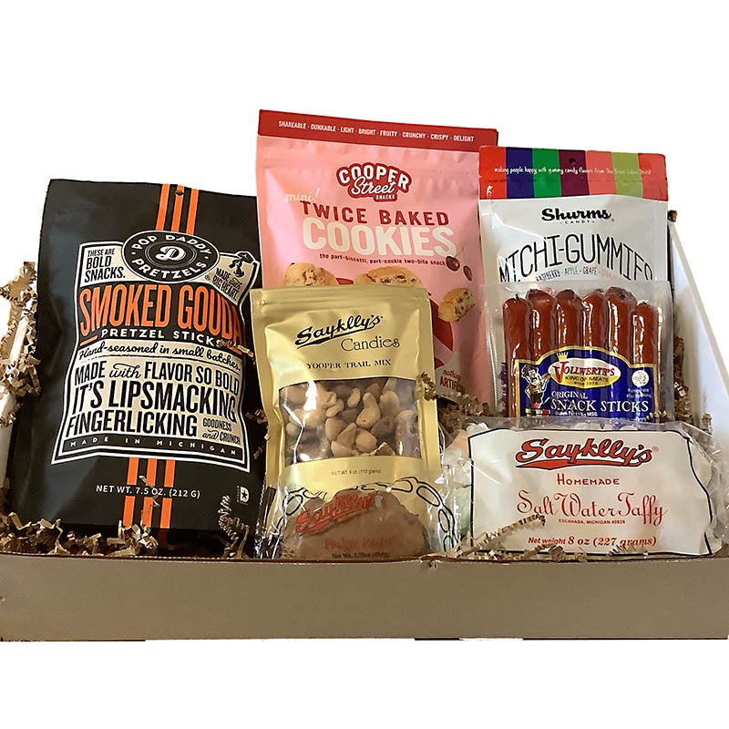 7 Piece Michigan Snack Gift Box | Michigan Made