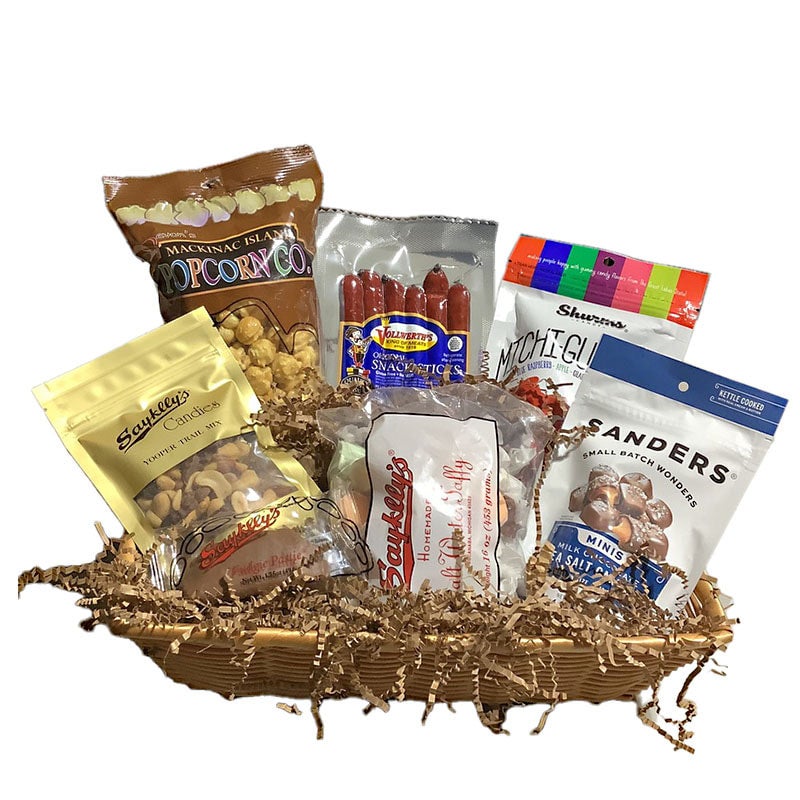 7 Piece Michigan Snack Gift Box | Michigan Made