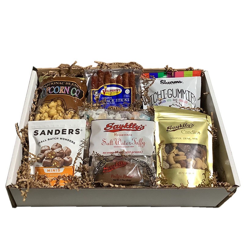 7 Piece Michigan Snack Gift Box | Michigan Made