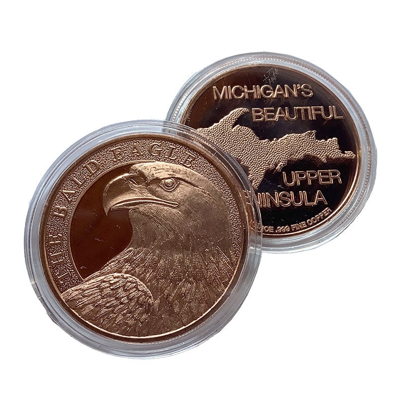 Copper Coins | Michigan Made